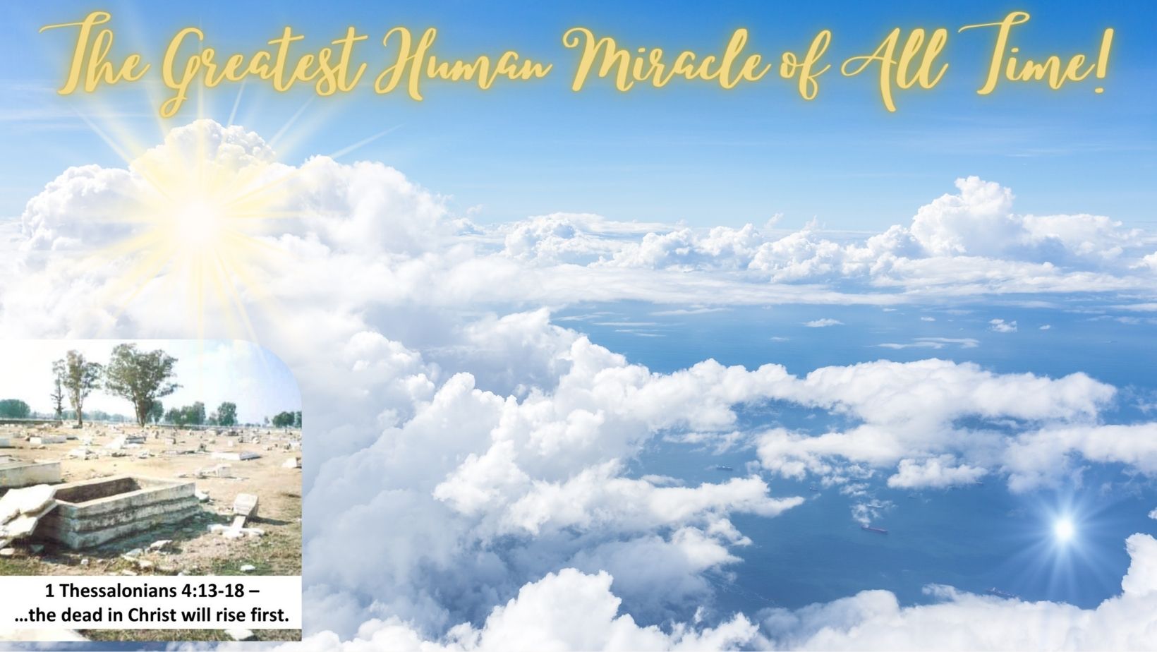 The Greatest Human Miracle of All Time! • Gabriel Heymans Ministries ...